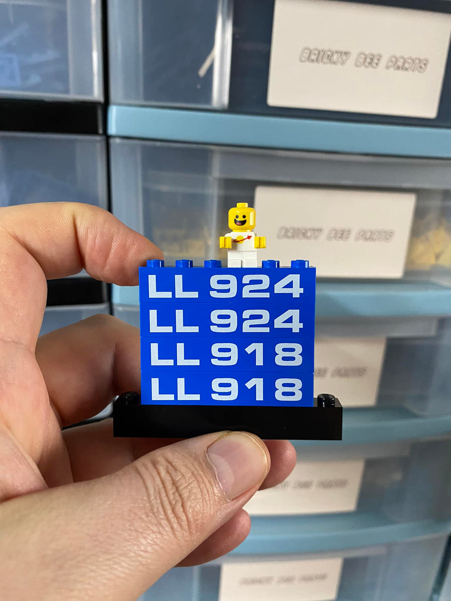 Classic space 1x6 ship numbers – RicsBricks