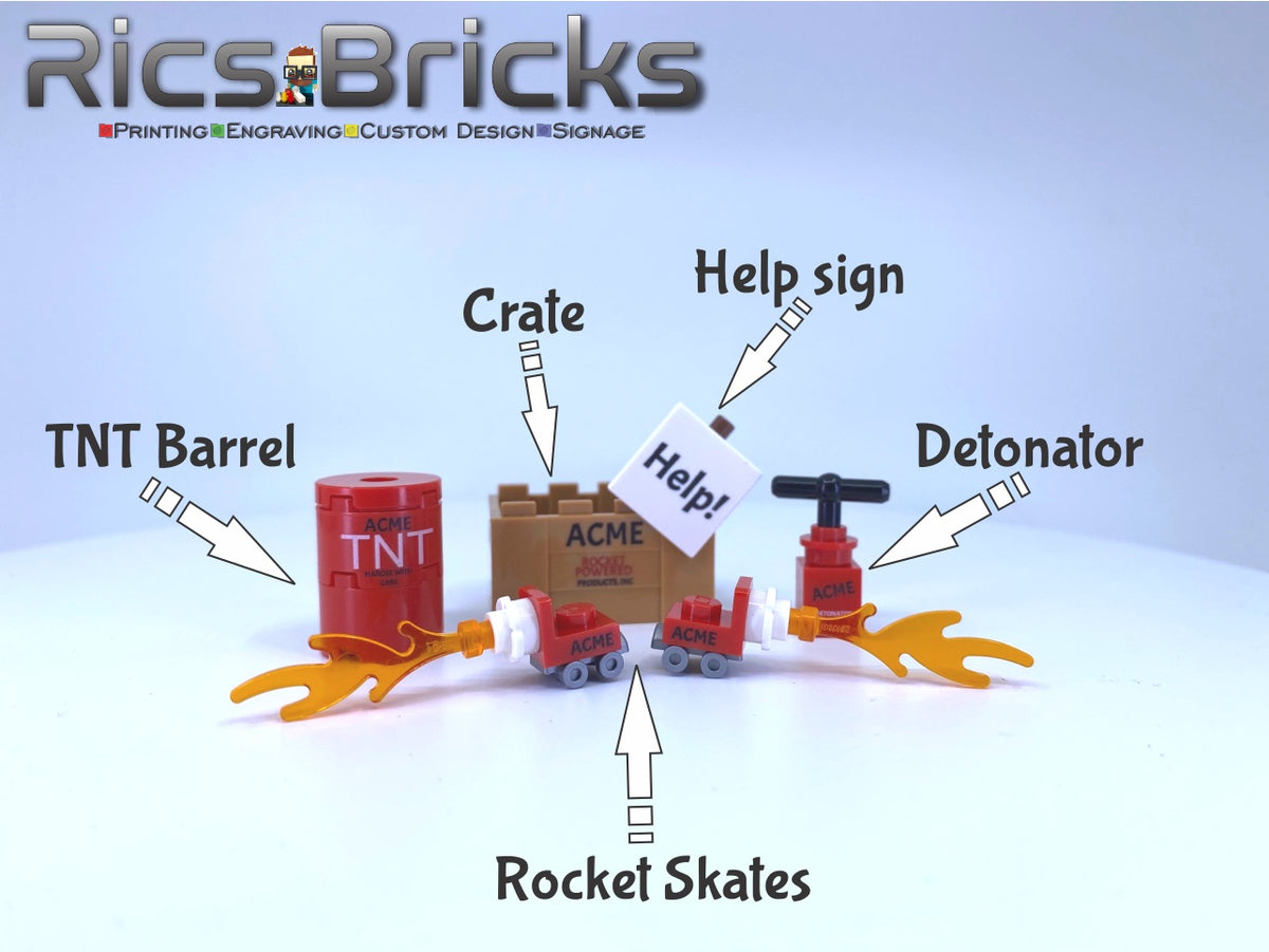 ACME Rocket and explosives production Brick products – RicsBricks